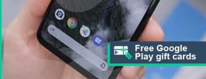 10 Sites to Get Free Google Play Gift Cards (No Codes)