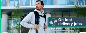 5 Best On Foot Delivery Jobs (Highest Paying Courier Apps)